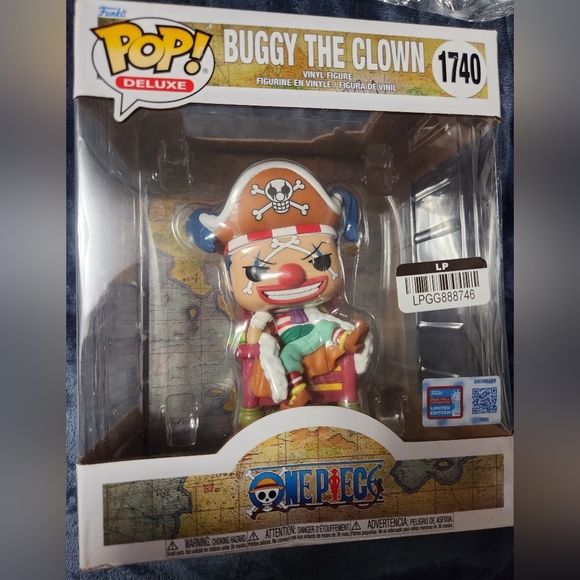 Funko | Toys | Funko Pop Deluxe Buggy The Clown Figure Red Blue Brown ...